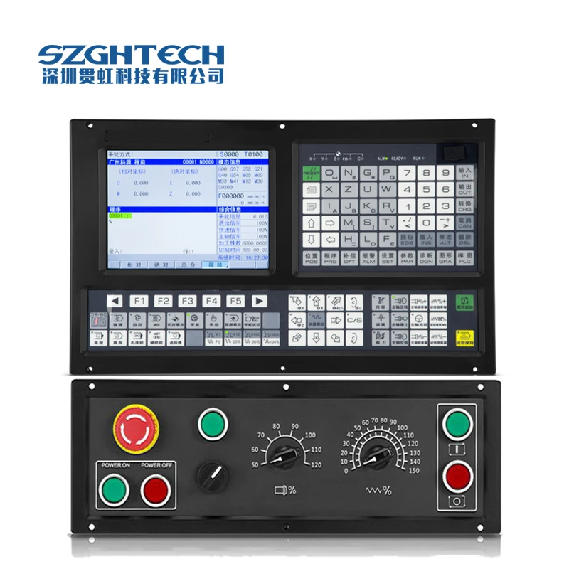 Built in standard PLC program,CNC 4 axis milling machine of cnc motion ...