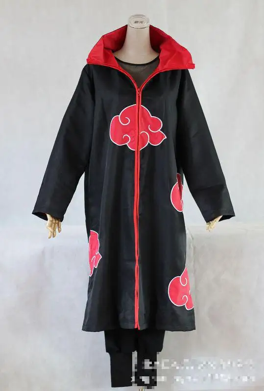 Naruto Cloak Robe Cape Akatsuki Cosplay Costumes Orochimaru Uchiha ...