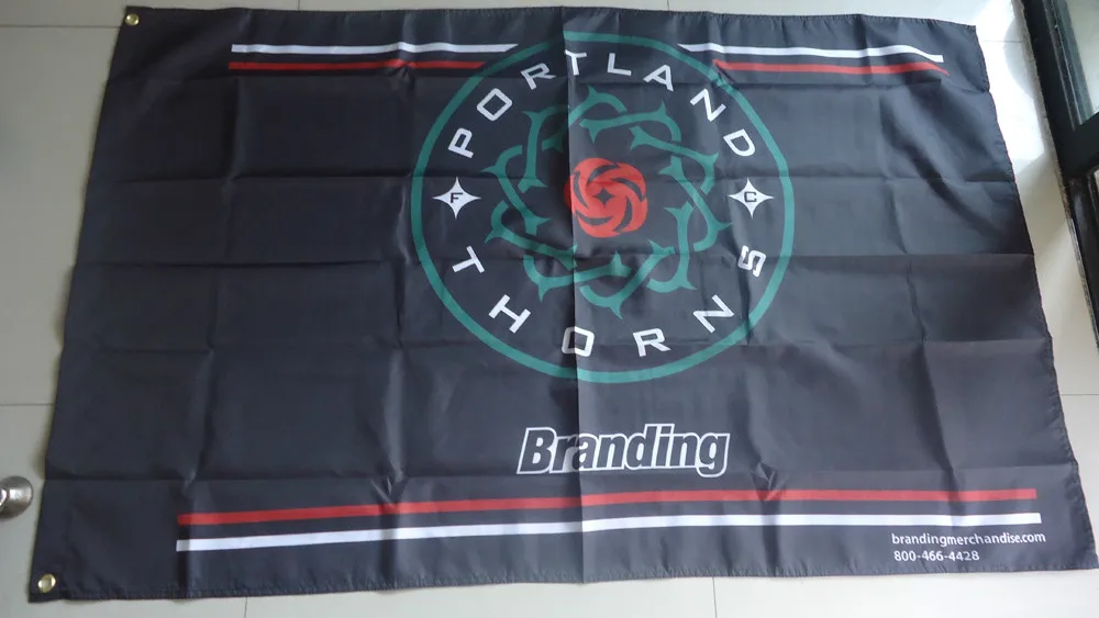 portland-thorns-flag-free-shipping-portland-thorns-banner-90X150CM-size ...