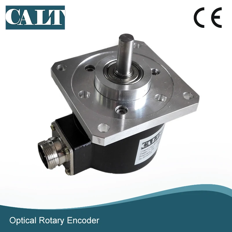 CALT-Square-Flange-15MM-Shaft-Angle-And-Speed-Encoder-1024PPR ...
