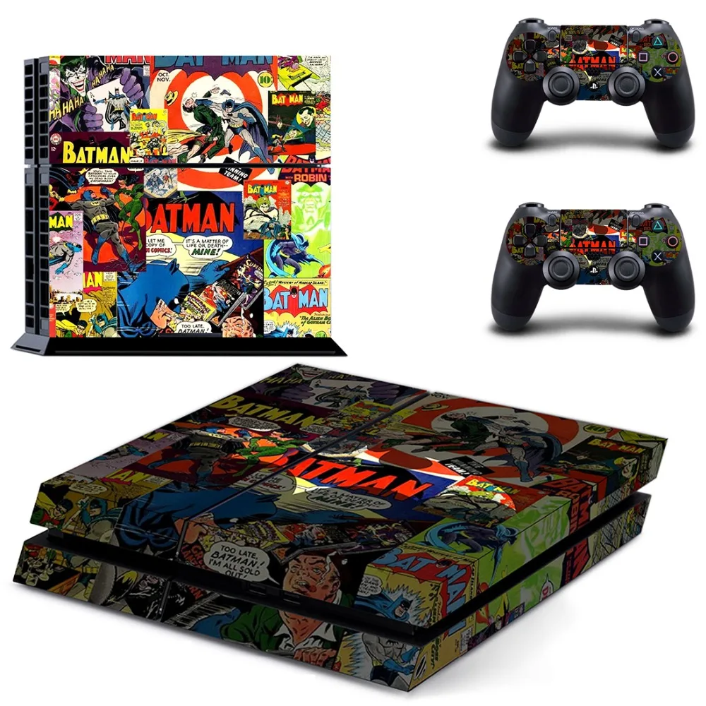 The Joker Batman PS4 Skin Sticker Decal for Sony PlayStation 4 Console ...