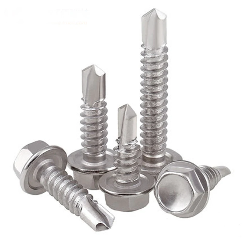 M6.3 410 Stainless Steel Drill tail Allen Hexagon Self drilling screws ...