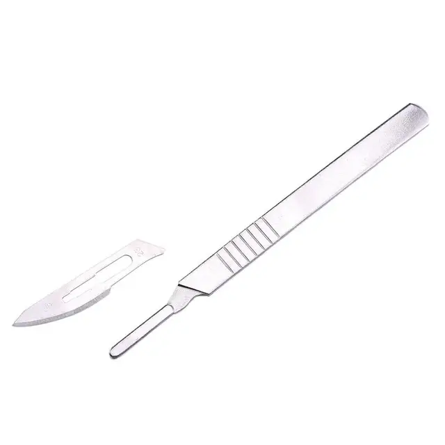 #23 Surgical Scalpel Set - Stainless Steel Handle with Carbon Steel ...