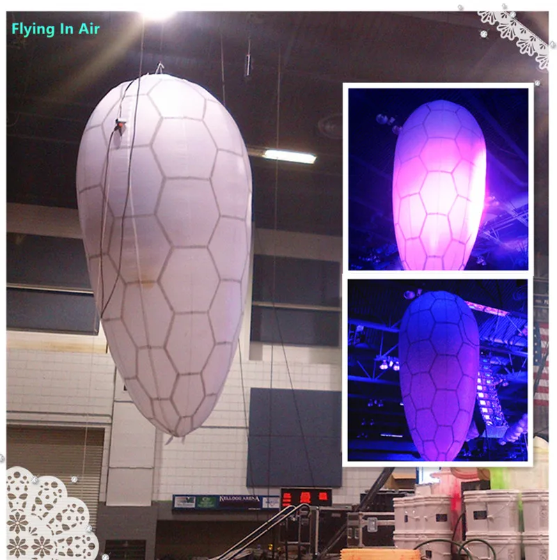 Hanging Egg 2m Inflatable Oval Balloon for Party and Club Decoration ...