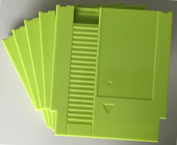 Green Color 72 Pins Game Cartridge Replacement Plastic Shell For Nes ...