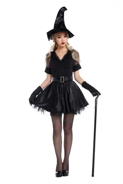 Deluxe Women Wizards Costume Female Sexy Witch Costume Sexy Fancy