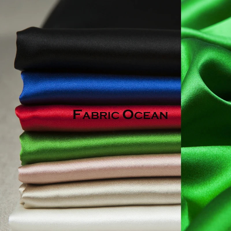 Colored Silk Fabric