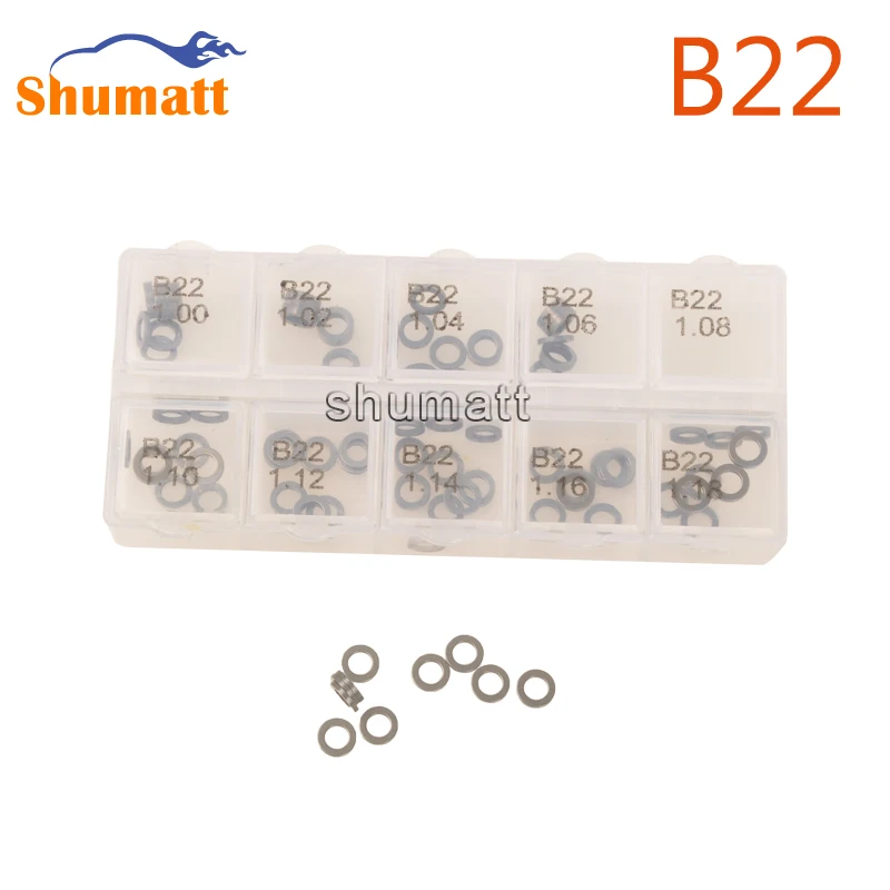 Common Rail Injector Adjusting Shims Washer Gasket for Injectors B22 ...