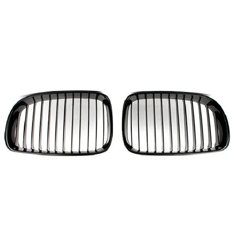 Передняя решетка блестящий черный бампер для B m w E81 E82 E87 E88 Lci ...