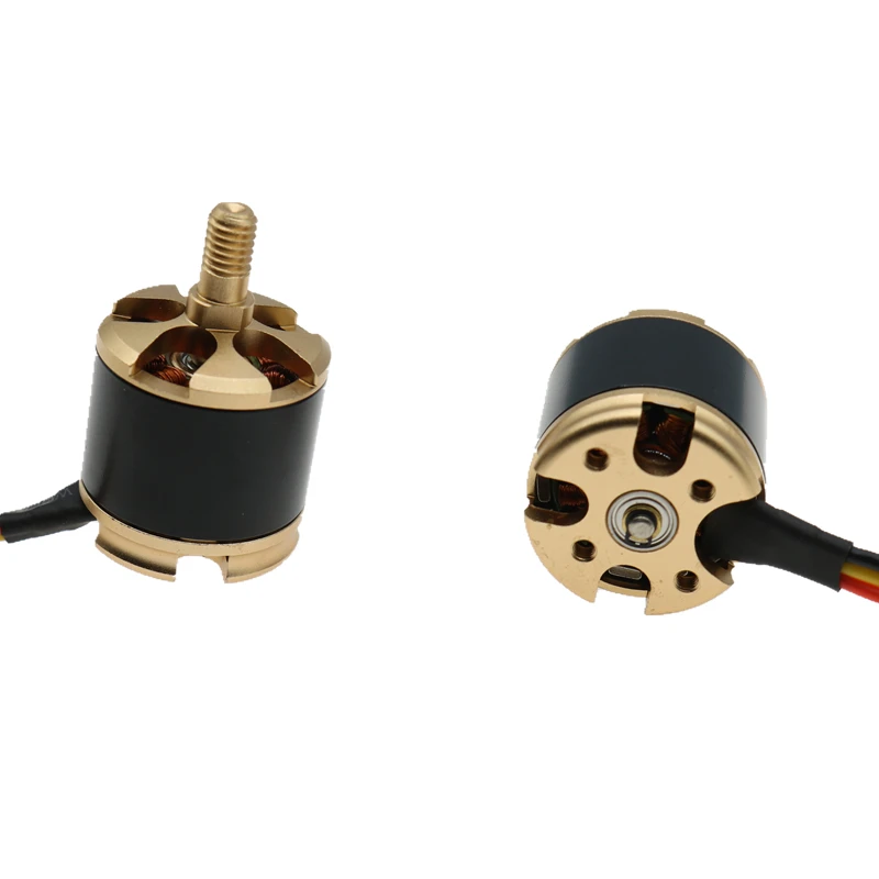 1pair RC Fixed-wing Airplane Brushless Motor M6 Thread Shaft 2216 860KV ...