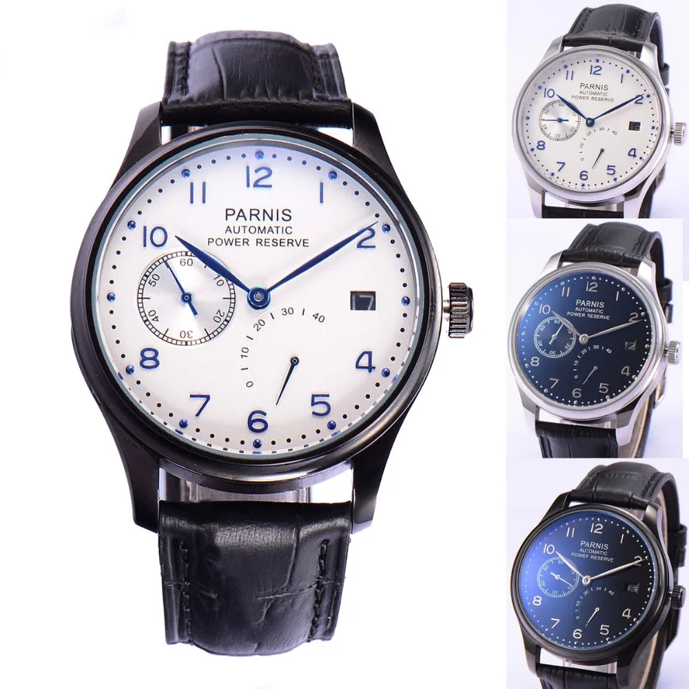 Parnis Luxury quality 43mm mechanical Automatic wrist watch men ...