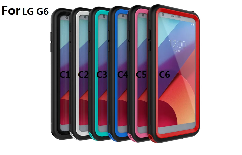 100 unids/lote, marca original redpepper caso para LG G6, 100% ...