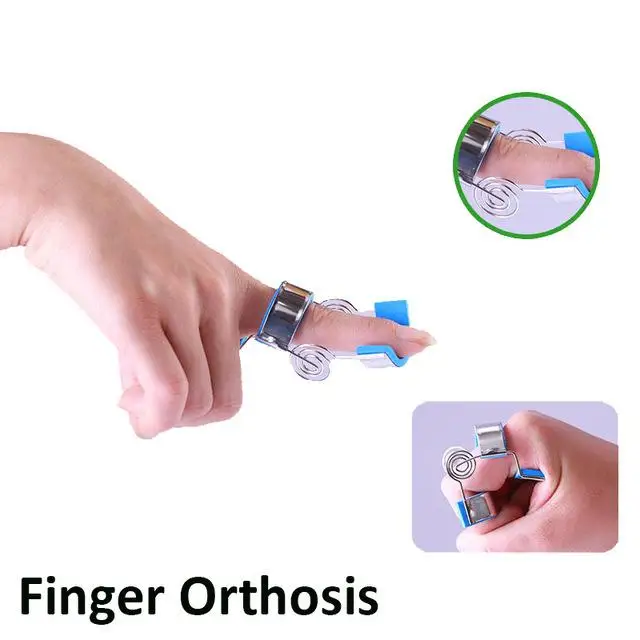 Finger Joints Training Splint Orthosis Fingers Contractures Spasm Hemiplegic Stroke Knuckle
