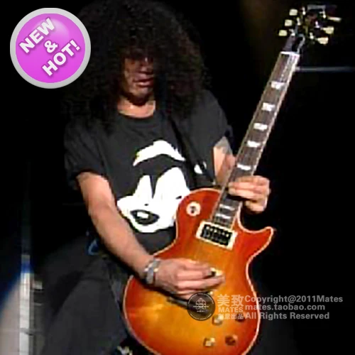 free shipping SLASH 1992 live Guns N 'Roses Tokyo 100% cotton short ...