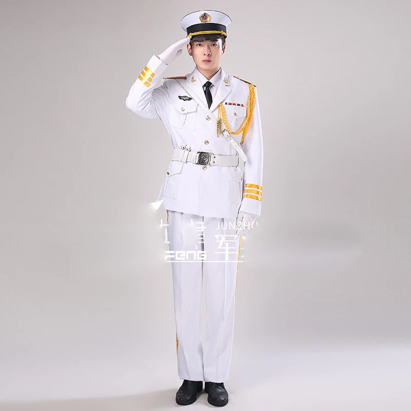 Venta > traje militar blanco > en stock