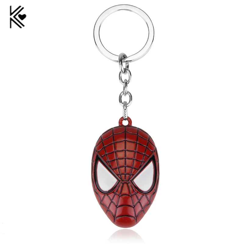 Film series Super Hero Spider man The Amazing Spiderman Keychains Metal ...