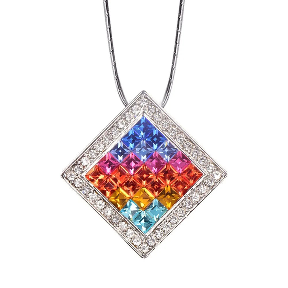 Colorful Pendant 925 Sterling Silver Free Shipping Newest Fashion ...