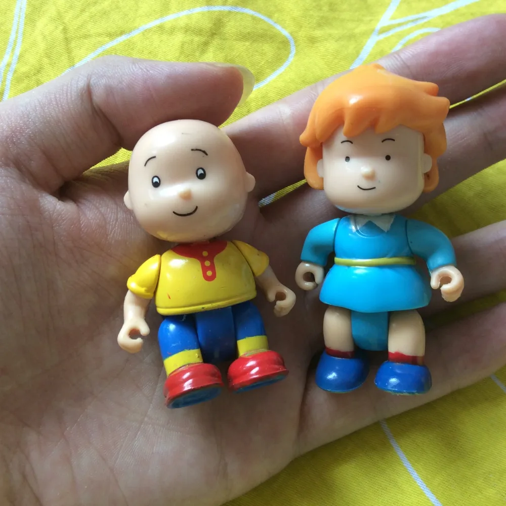 Hot-selling-joint-movable-Cartoon-Caillou-heidi-6cm-PVC-action-Figure ...