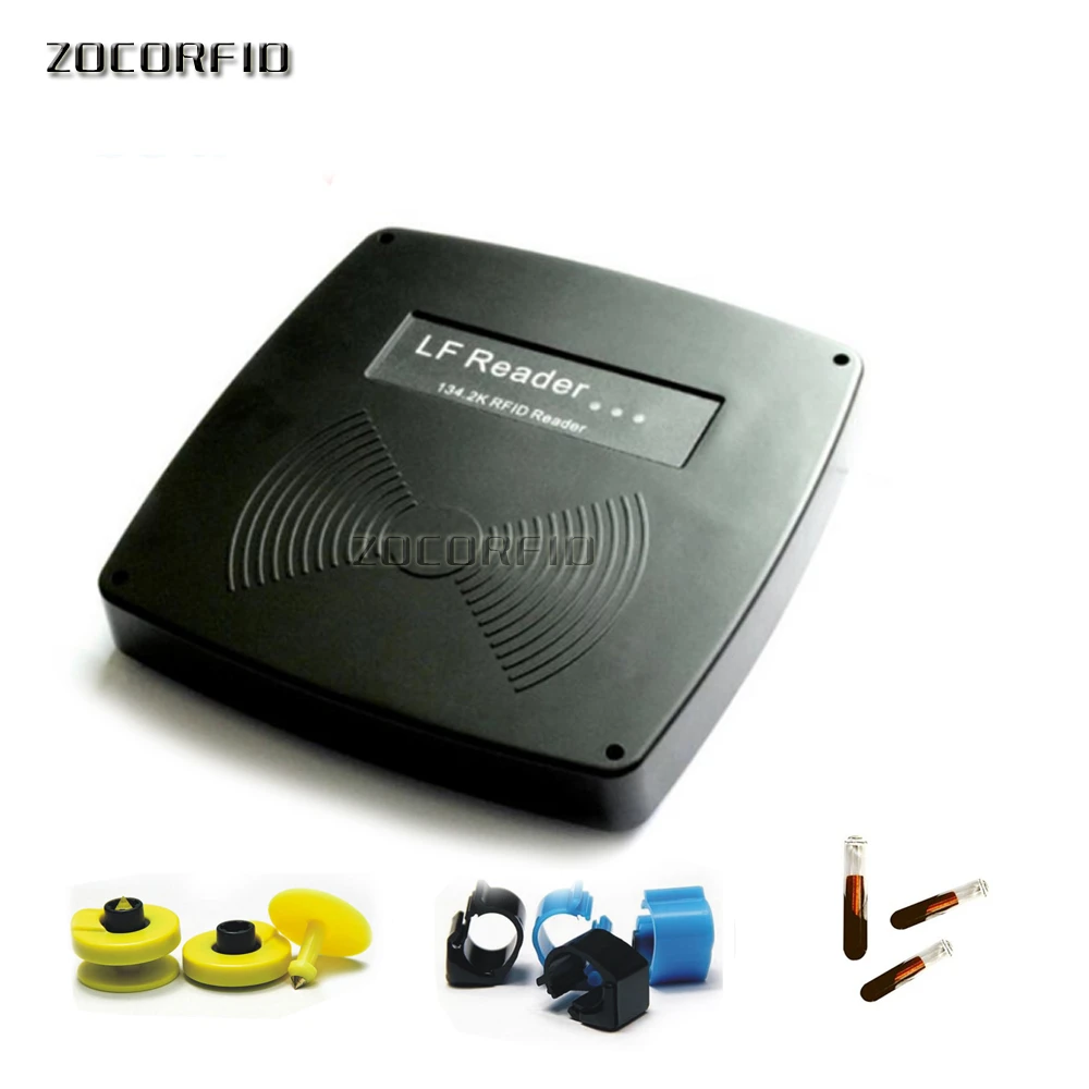 134.2K Long distance RFID Animal Tag Reader Module RS232 Interface ...
