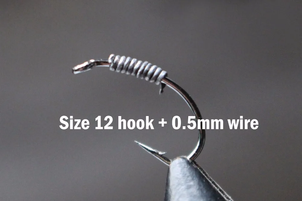 Tigofly 4 sizes 2m Fly Tying Rib Soft Round Lead Wire Thread Line Nymph ...