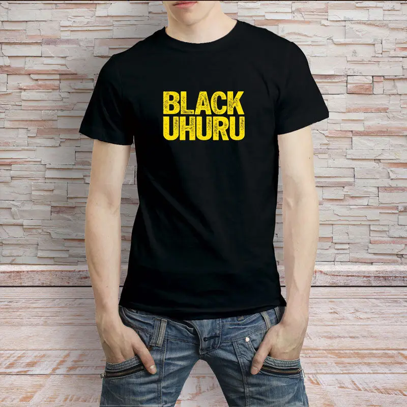 Gildan black uhuru 레게 밴드 로고 음악 남자 티셔츠 티|men t-shirt|tees menmen tees ...
