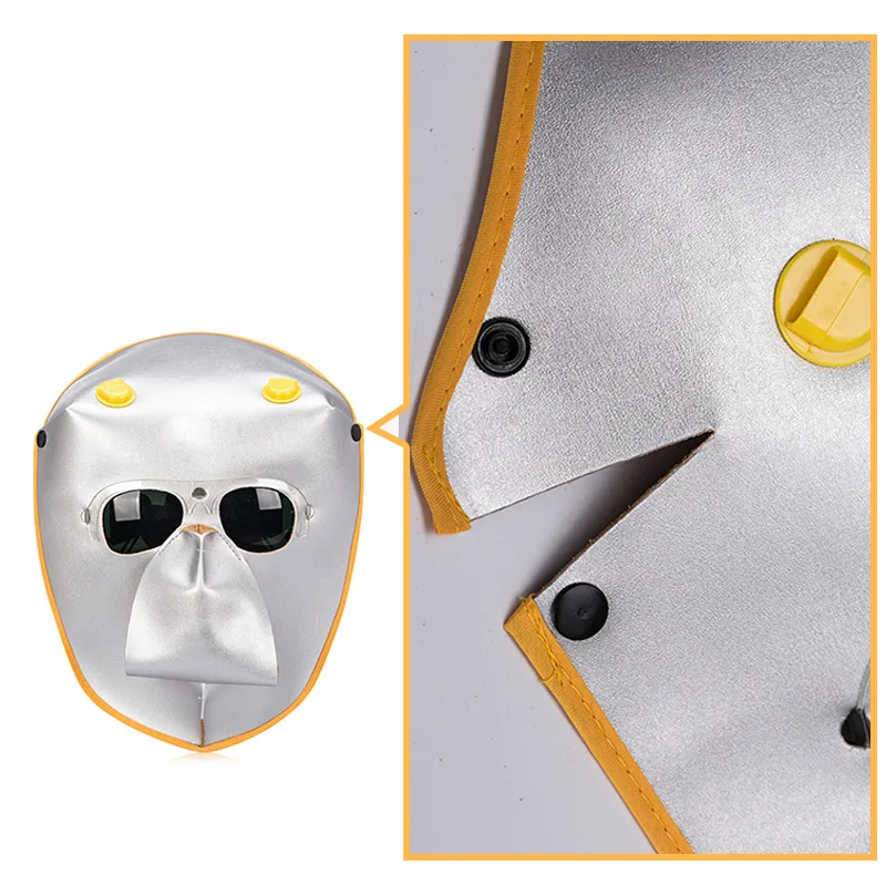 Welding Mask Safety Heat-resistance Head Face Mask Argon arc Weld Work ...