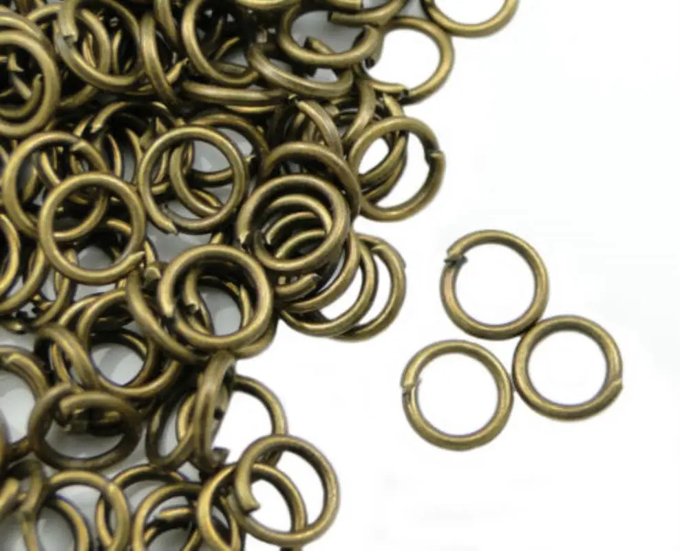 4-20 мм Металлические железные кольца для ювелирных изделий, винтажные ...