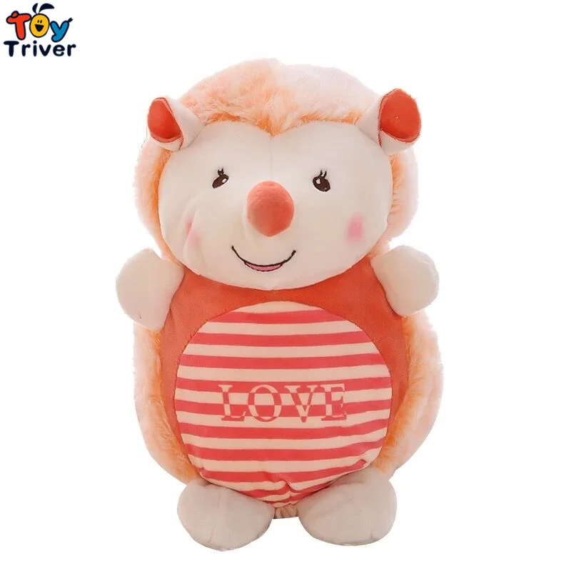 23cm Plush Hedgehog Toy Stuffed Cartoon Hedgehogs Dolls Baby Doll Kids ...