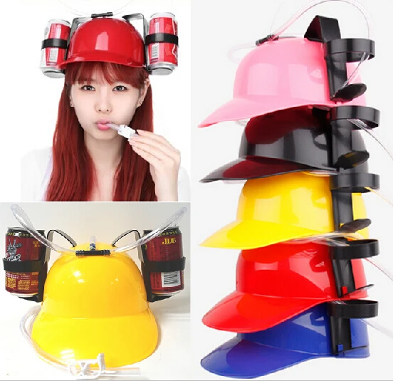 2015-COOL-Drinking-Halloween-Helmet-Beer-Wine-hat-party-accessory-drink ...