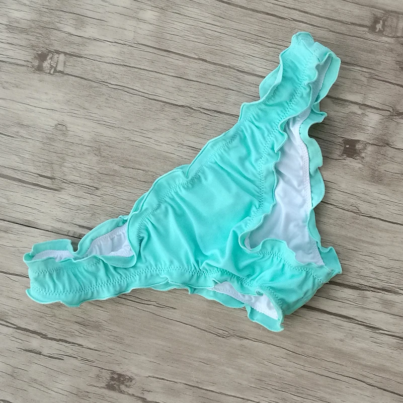 Discounted Bikini Bottoms 2018 Sexy Secret Cheeky Printing Swimwear