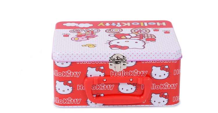 Hello Kitty Cartoon Jewelry And Makeup Organizer Box - KawaiiMerch.com