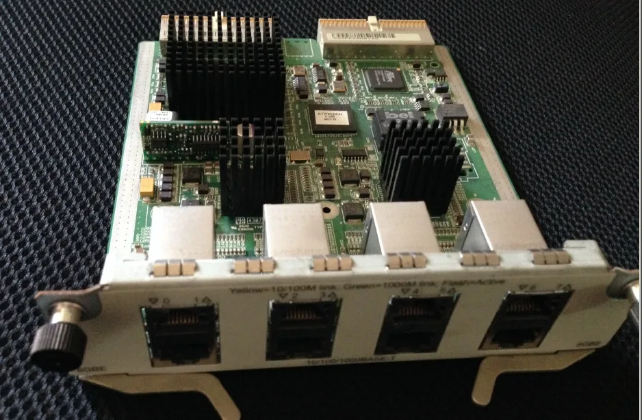 H3C SR6600 RT HIM 8GBE WAN H3 8 port Gigabit router module disassemble ...