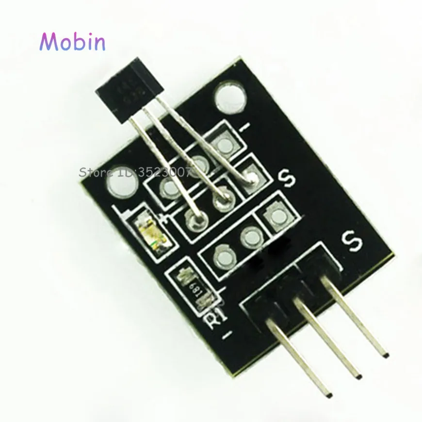 30pcs/lot KY 003 3pin Hall Magnetic Sensor Module best quality Free ...