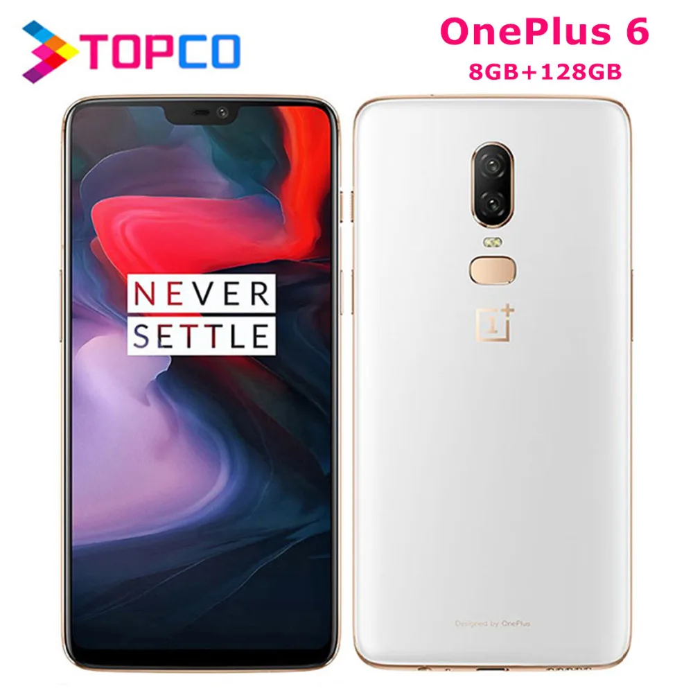 Full Screen Global firmware Oneplus 6 Android Mobile phone 8GB RAM ...