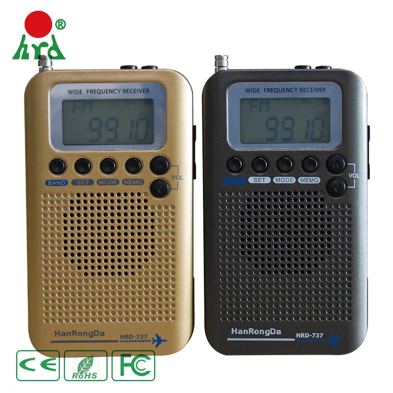 Portable Digital Mediation Full Range Radio Fm/mw/sw/air/cb/vhf World ...