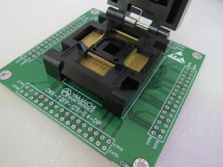 Original-IC-Test-Seat-LQFP128-IC51-1284-1702-Burning-ProgrammerLQFP128 ...