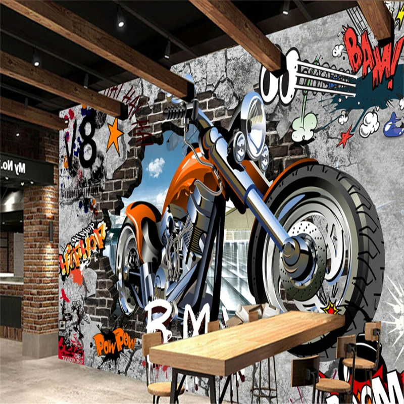 Motorcycle Mural