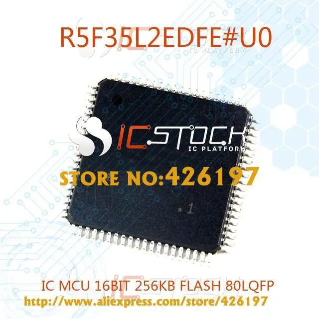 R5f35l2edfe # u0 IC MCU 16BIT 256KB FLASH 80LQFP R5F35L2EDFE 5F35 R5F35 1 unids|flash tripod ...