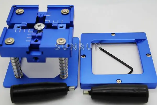 Jó Minőségű Bga Reballing Állomás Fogantyúval 90 Mm X Sablon Tartó Jig ...