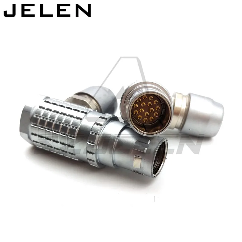 LEMO connectors 16 pins plug , FUR.2b.316.clad. ARRI Alexa Viewfinder ...