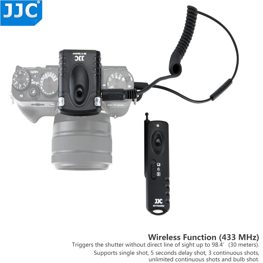 JJC 433 МГц RF Беспроводной пультом дистанционного управления для ЖК-дисплея с подсветкой ...