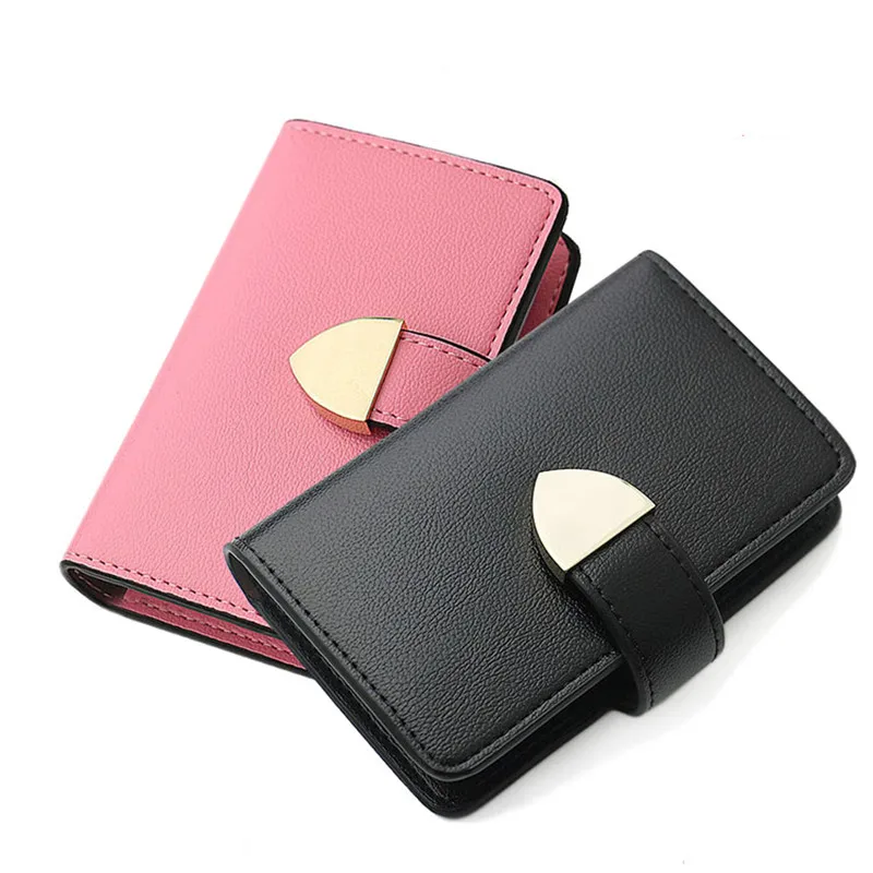 20bits+2 bill bag women Card credit wallet two folded buckle Card ...
