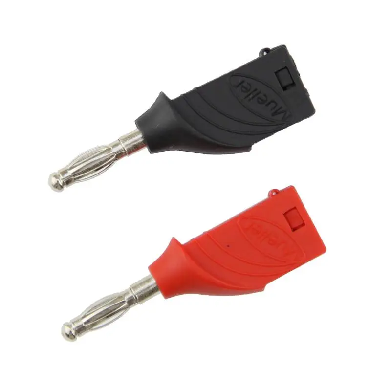 5pcs Unshrouded 4mm Stackable Banana Connector Plugs Solder Type Bp4416 ...