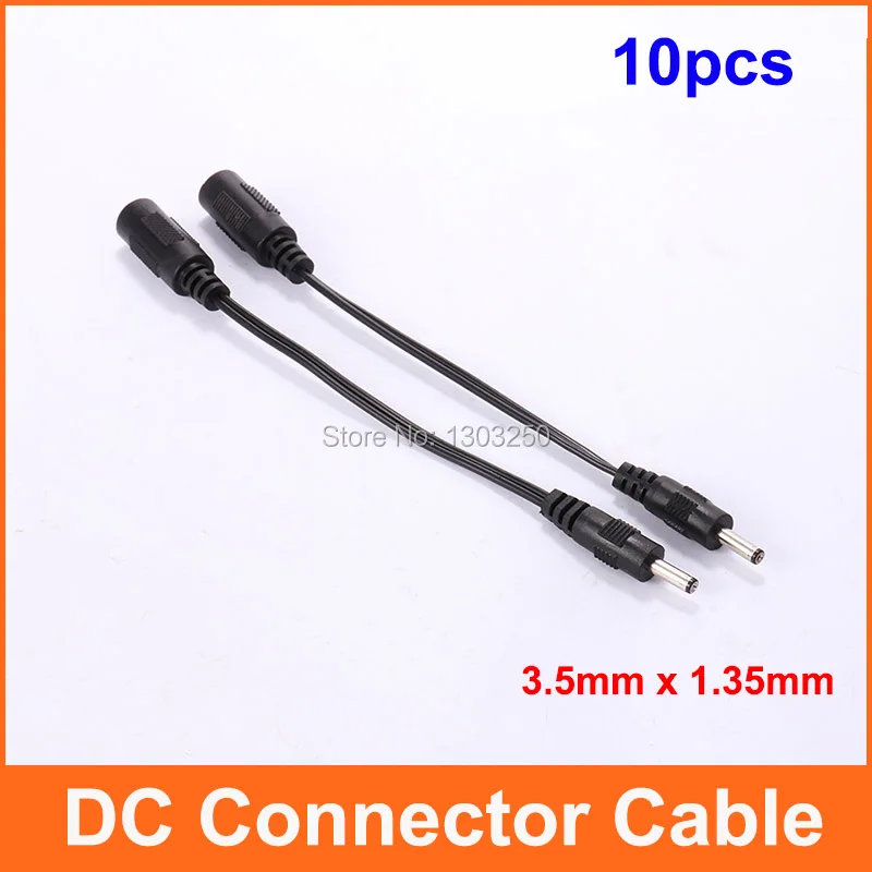 10pcs High quality All copper DC cable power jack female 5.5mm * 2.1 mm ...