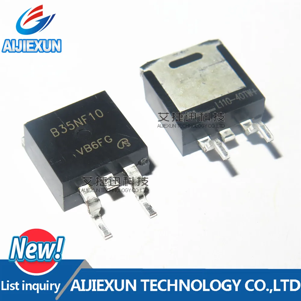 10PCS-STB35NF10T4-B35NF10-TO263-N-channel-100V-0-030ohm-40A-D2PAK-TO ...