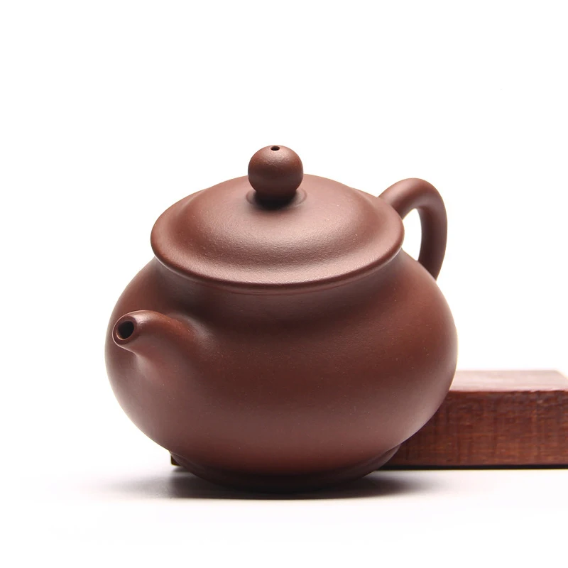 Feito à Mão Bules De Chá Genuíno Bule Panela Qing Cimento Chá Conjunto ...