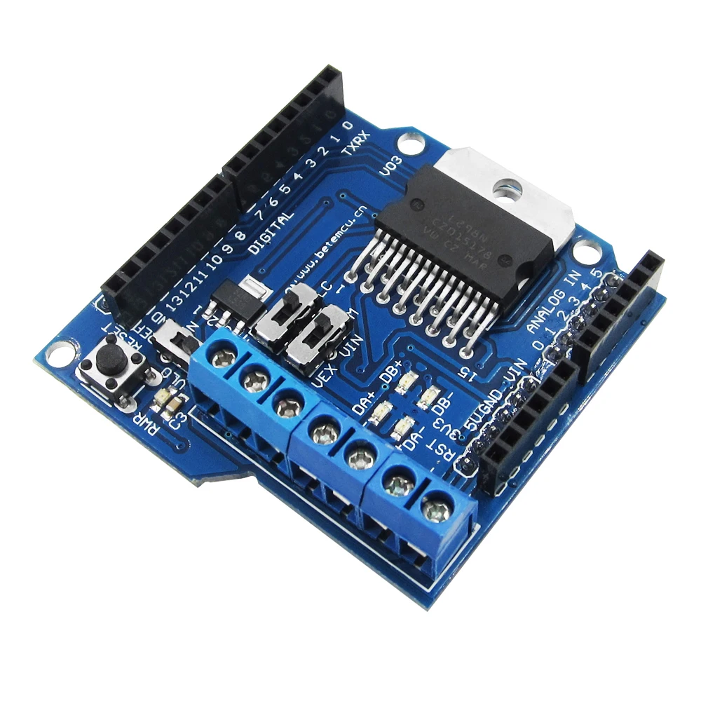 Factory Directly Sale New V3 Motor Controller Shield L298n 2a 2 Motors ...