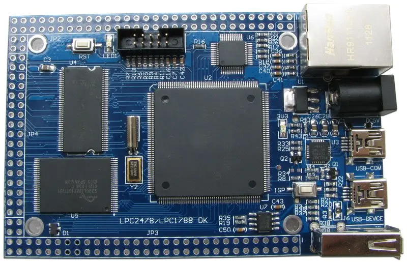LPC2478 Development Board Ethernet USB Host/Device uClinux SDRAM ...