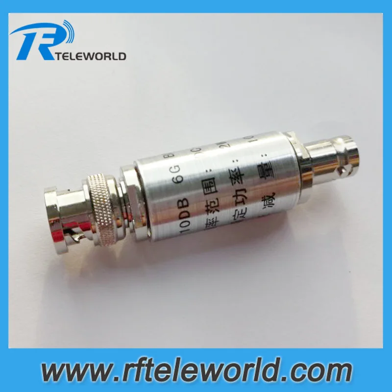 2w Bnc Attenuator 6g Coaxial Attenuator 6ghz 1db 2db 3db 5db 6db 10db