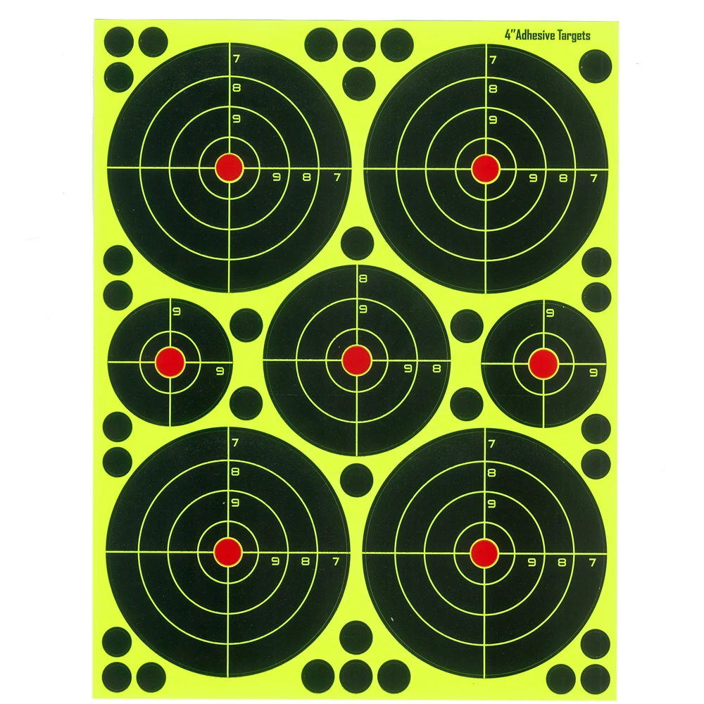 Target-Penembakan-Senapan-Angin-25-Lembar-Lot-Target-Percikan-Mekar-4-X ...